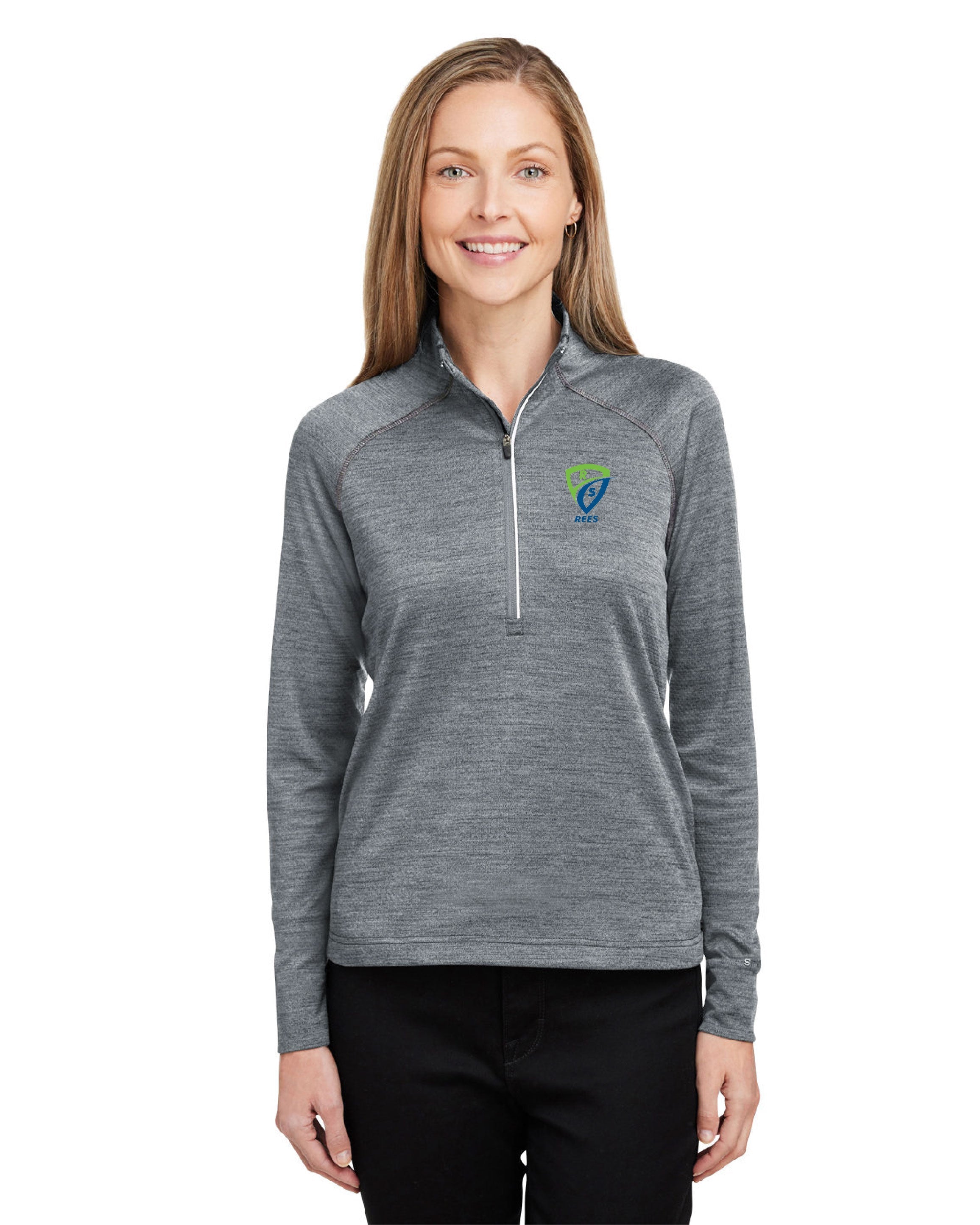 REES SCIENTIFIC LOGO SPYDER WOMEN'S MISSION HALF-ZIP – Rees Scientific